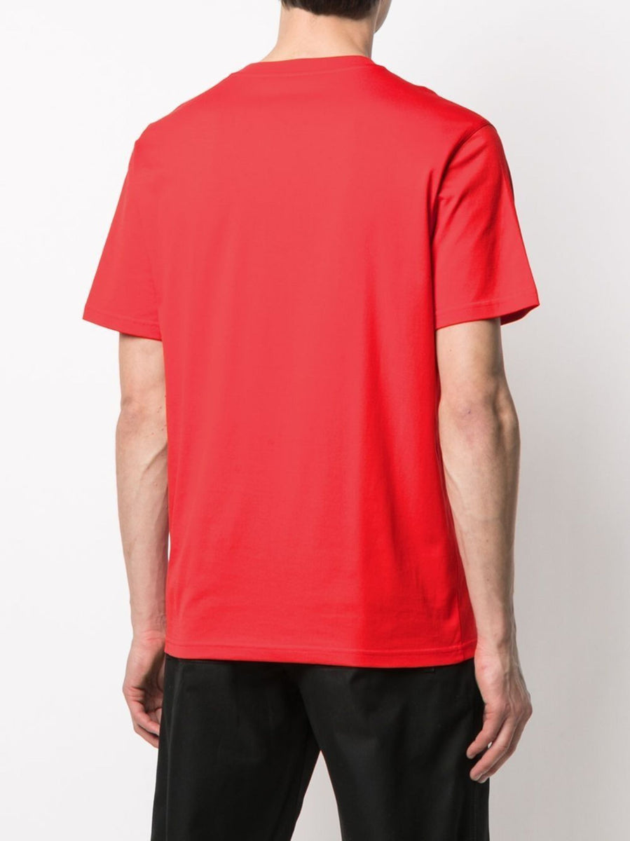 Givenchy Refracted Embroidered Logo Oversized T-Shirt in Red ...